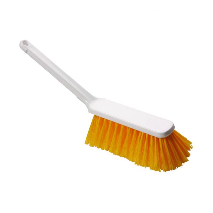 Perie de mână cu peri moi, 310 mm, galbenă, pentru uz alimentar & Bunzl ...