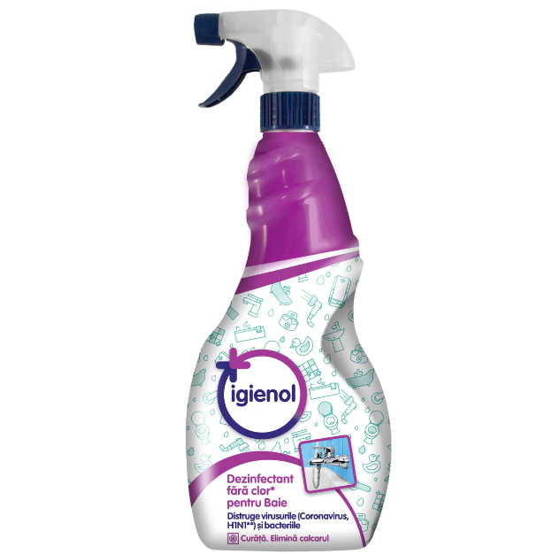 Igienol - Soluție baie cu efect antibacterian 750ml & Bunzl Romania