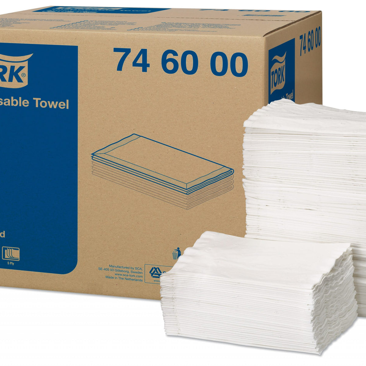 Prosoape de unică folosință Tork Advanced 250 porții/bax & Bunzl Romania